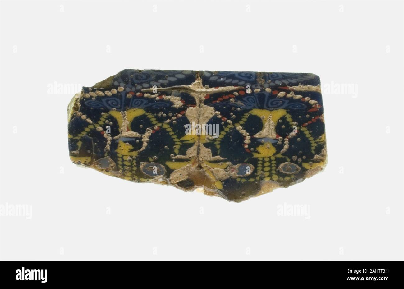 Ancient Roman. Fragment of an Inlay. 100 BC–100 AD. Italy. Glass ...
