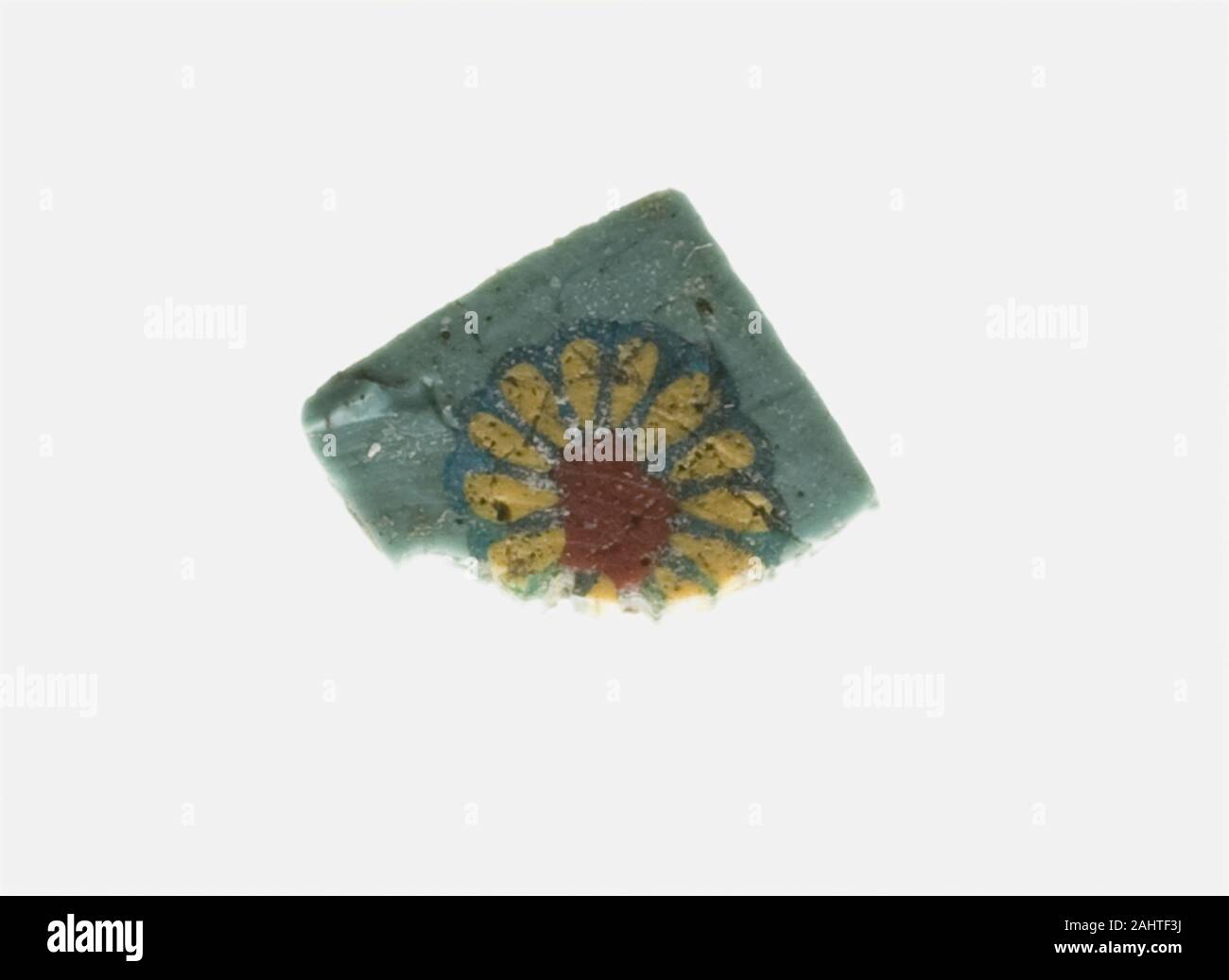 Ancient Roman. Fragment of an Inlay Depicting a Rosette. 100 BC–100 AD ...