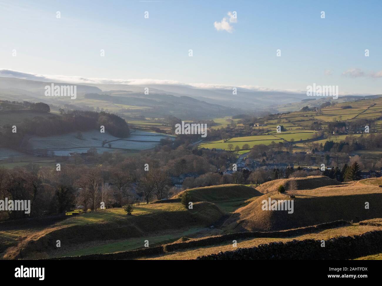 View across moors from hi-res stock photography and images - Alamy