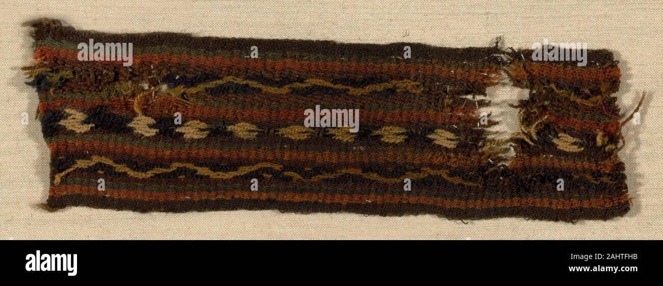 Fragment. 1 AD–1532. Peru. Plain compound cloth (old card Stock Photo ...