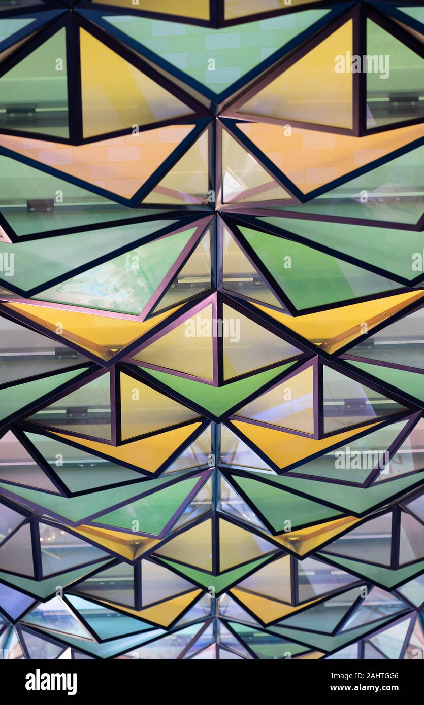 Colourful glass roof hi-res stock photography and images - Alamy
