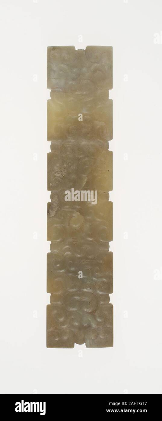 Rectangular Plaque. 500 BC–400 BC. China. Jade Stock Photo - Alamy