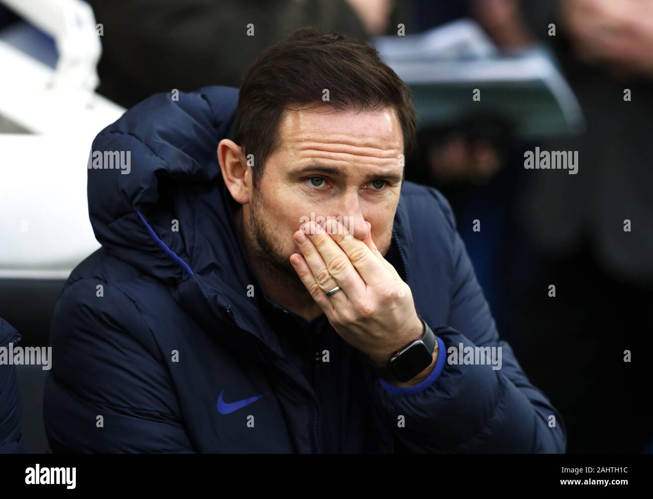 Chelsea manager Frank Lampard during the Premier League match at the ...