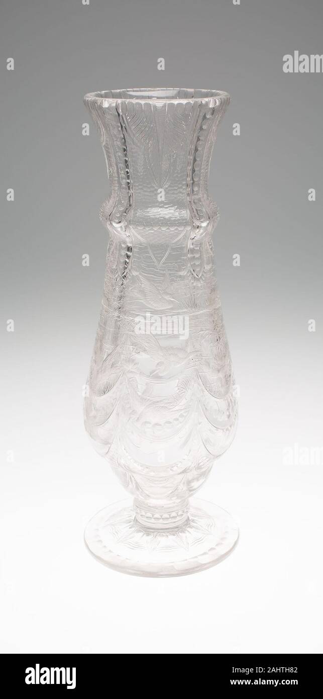 Thomas Webb & Sons (Manufacturer). Vase. 1870–1885. Stourbridge. Glass ...