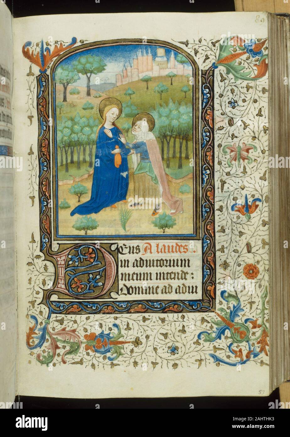 Master of the Privileges of Ghent and Flanders. The Annunciation, from ...