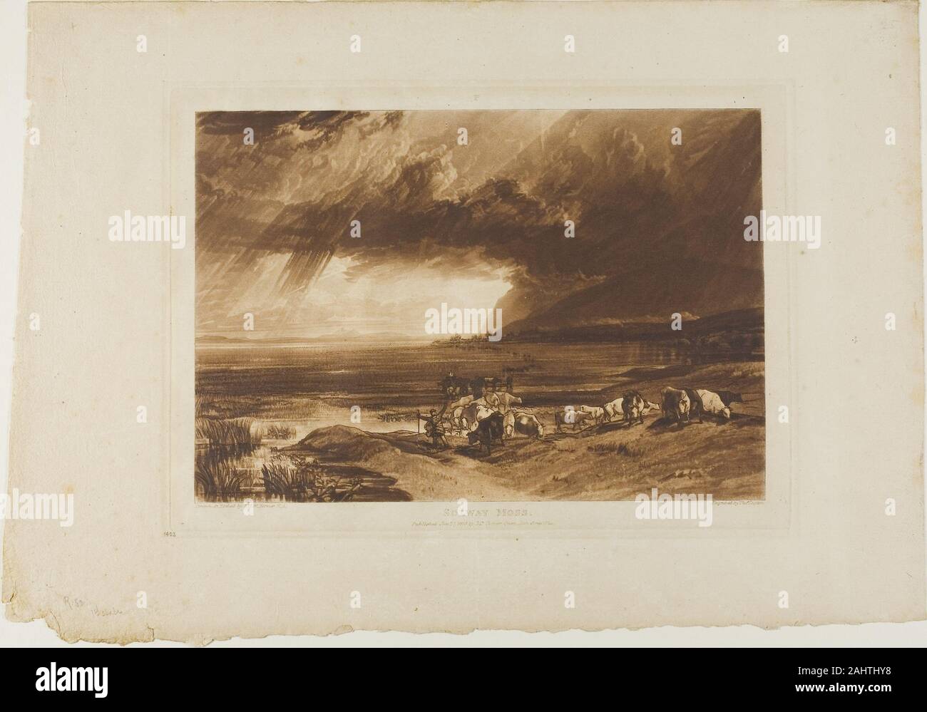 Joseph Mallord William Turner. Solway Moss, plate 52 from Liber ...