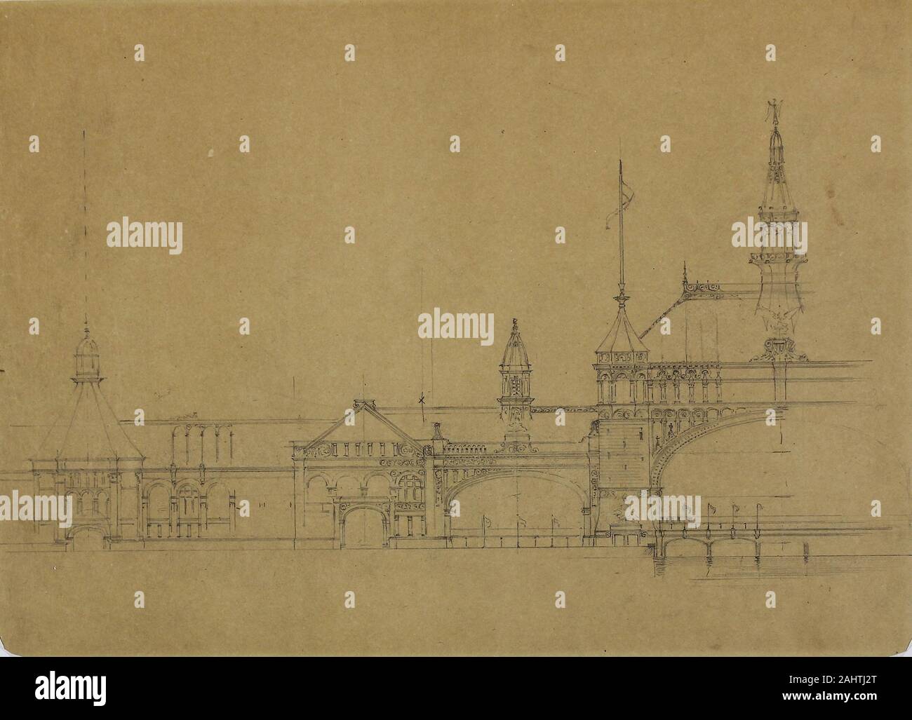 John Wellborn Root. World's Columbian Exposition Buildings, Chicago ...