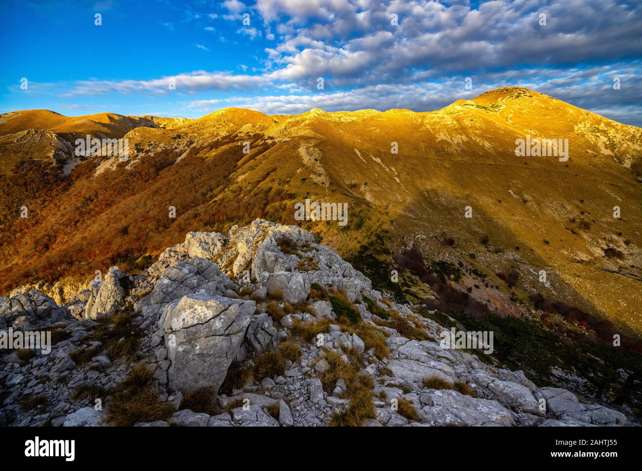 National park Paklenica, mountain Velebit, Croatia, Europe Stock Photo ...