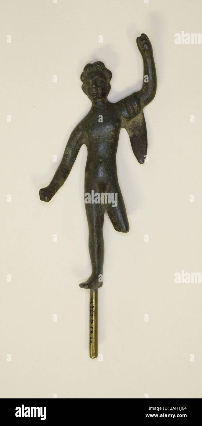 Ancient Etruscan. Statuette of Herakles. 400 BC–201 BC. Etruria. Bronze ...