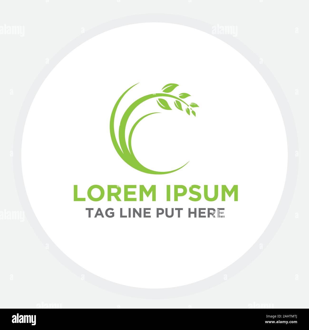 Nature leaf logo,Agriculture Farming Logo Stock Vector Image & Art - Alamy