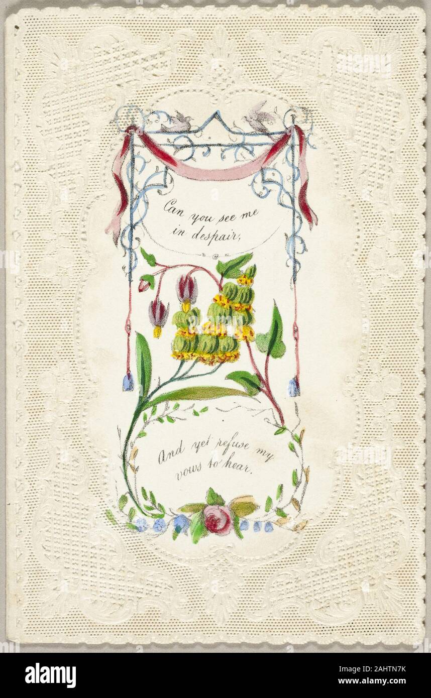 George Meek. Can You See Me in Despair (Valentine). 1835–1845. England ...