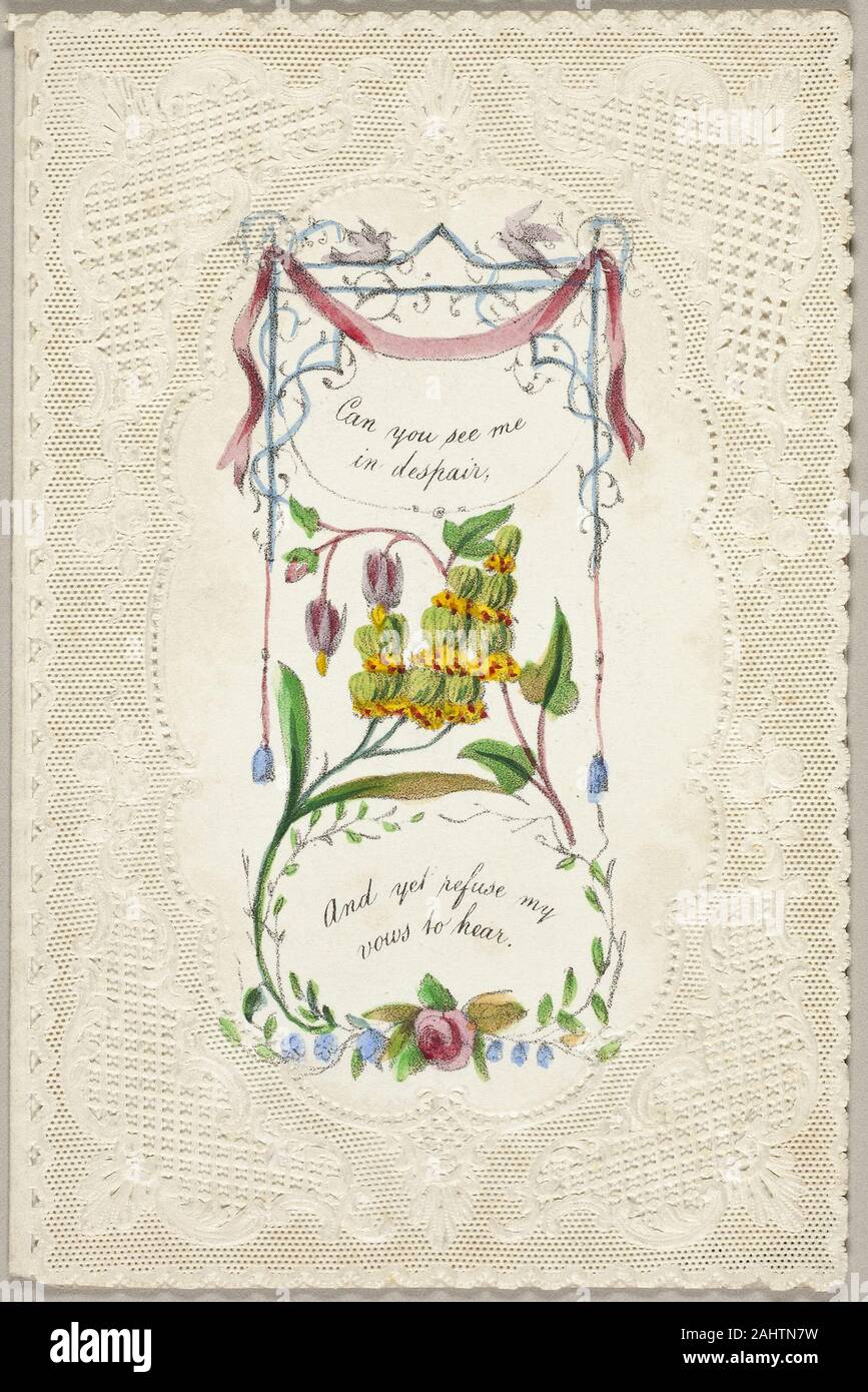 George Meek. Can You See Me in Despair (Valentine). 1835–1845. England ...