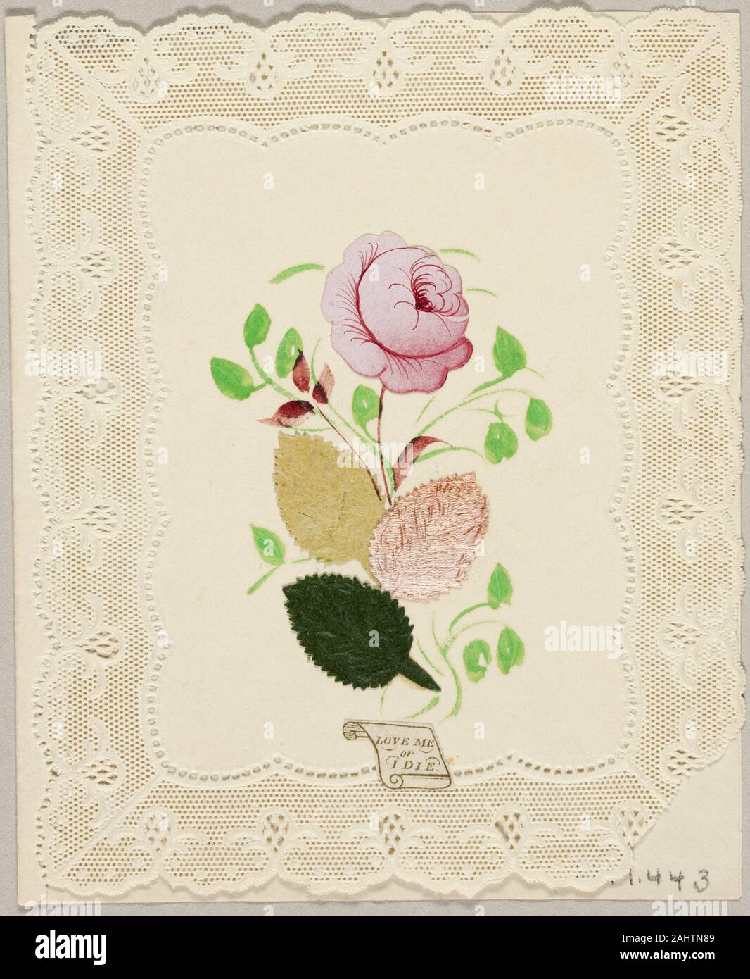 Joseph Addenbrooke. Love Me or I Die (Valentine). 1835–1845. England ...