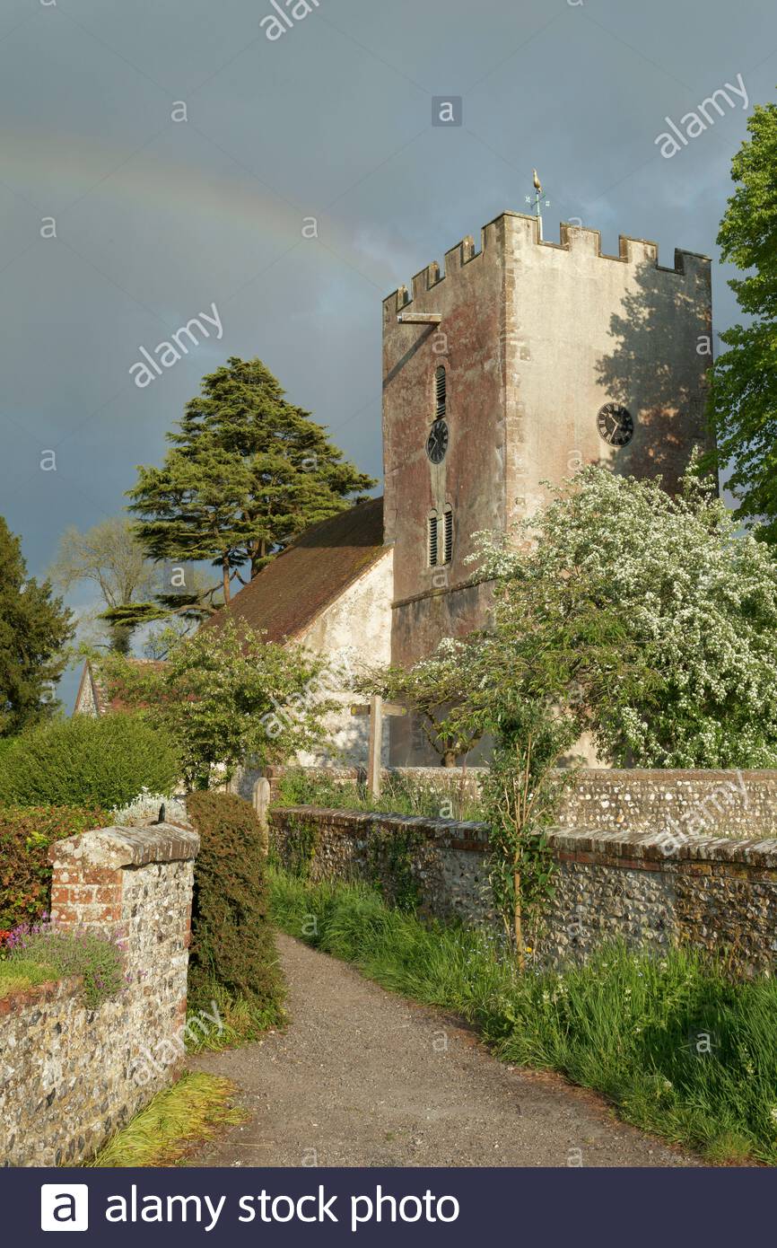 Singleton Village Sussex Uk Stock Photos & Singleton Village Sussex Uk ...
