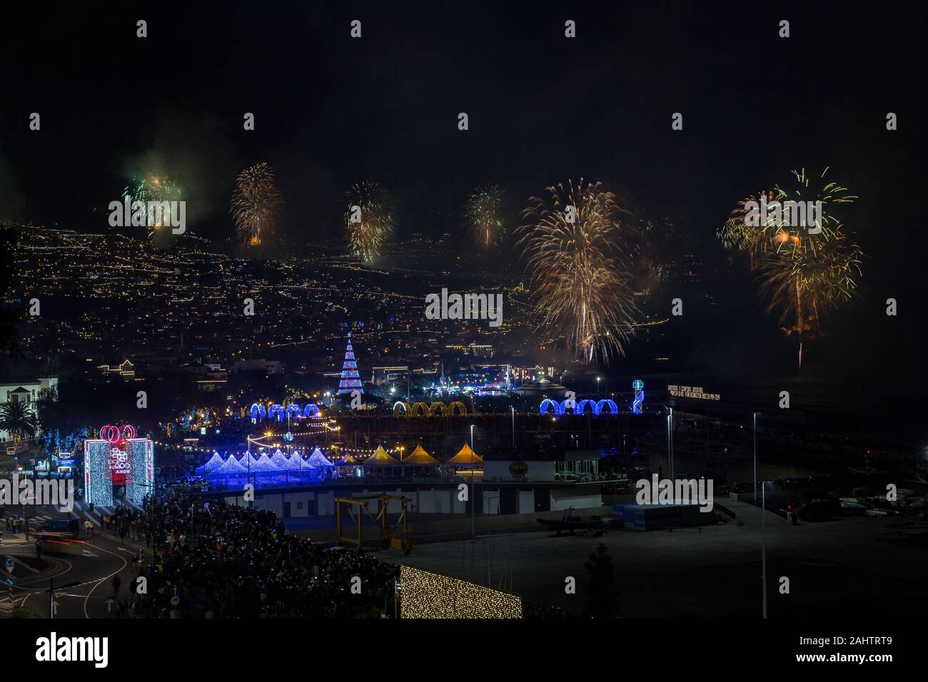 Madeira island firework hi-res stock photography and images - Alamy