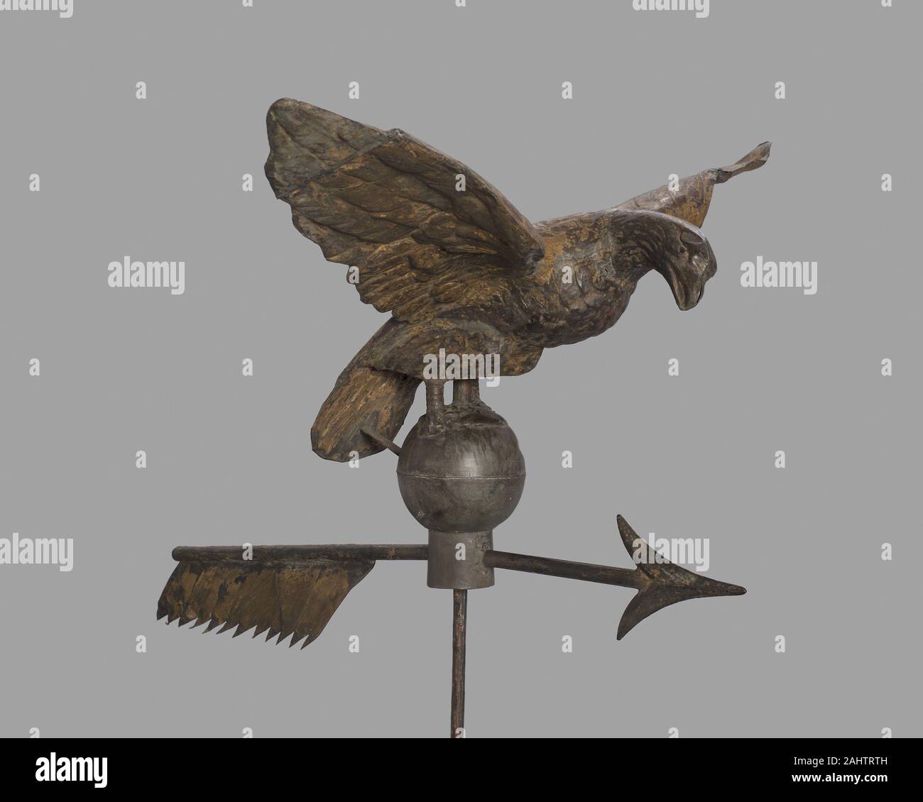 Artist unknown. Eagle Weather Vane and Standard. c. 1801-1900. Maryland ...