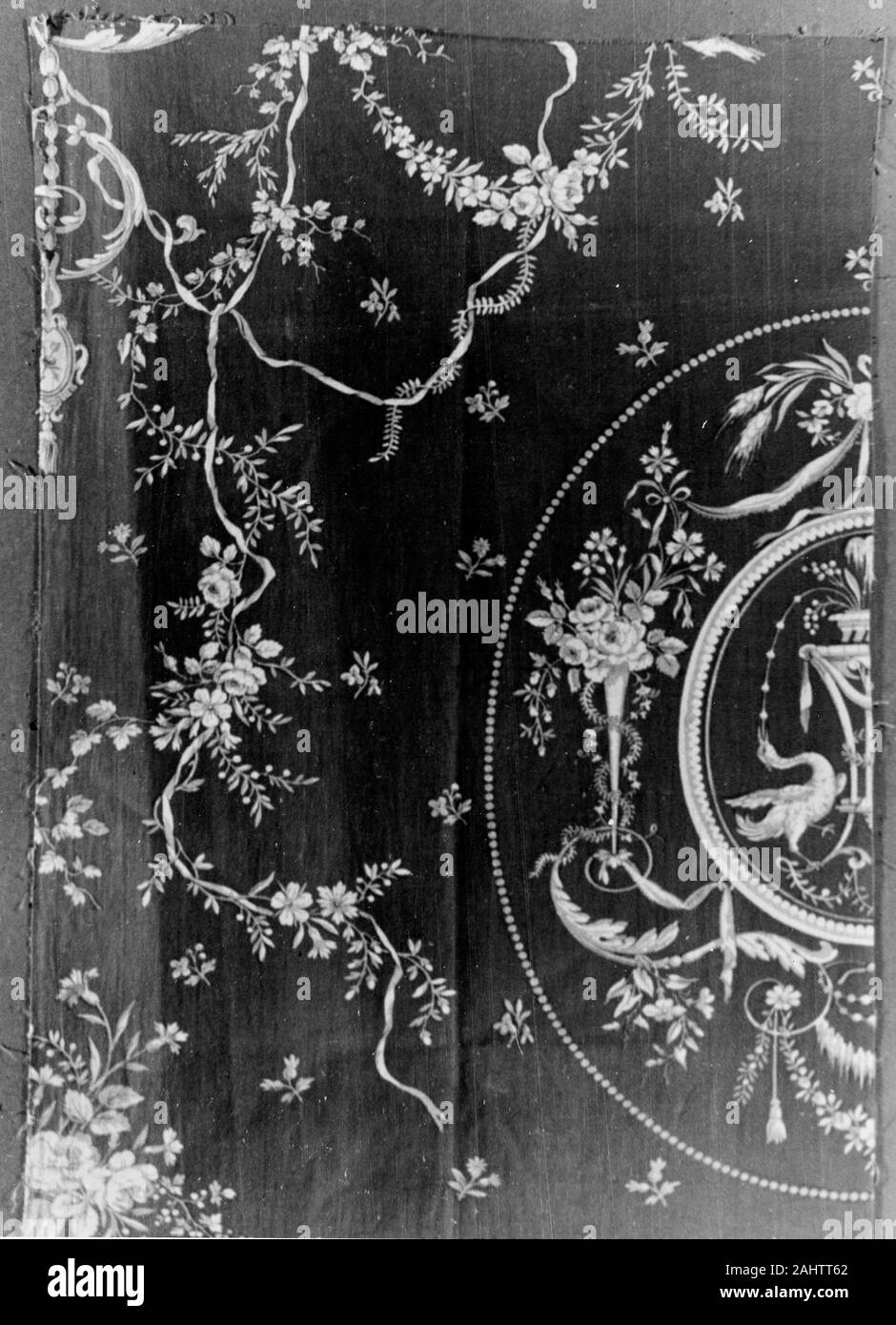 Cotton textile material Black and White Stock Photos & Images - Alamy