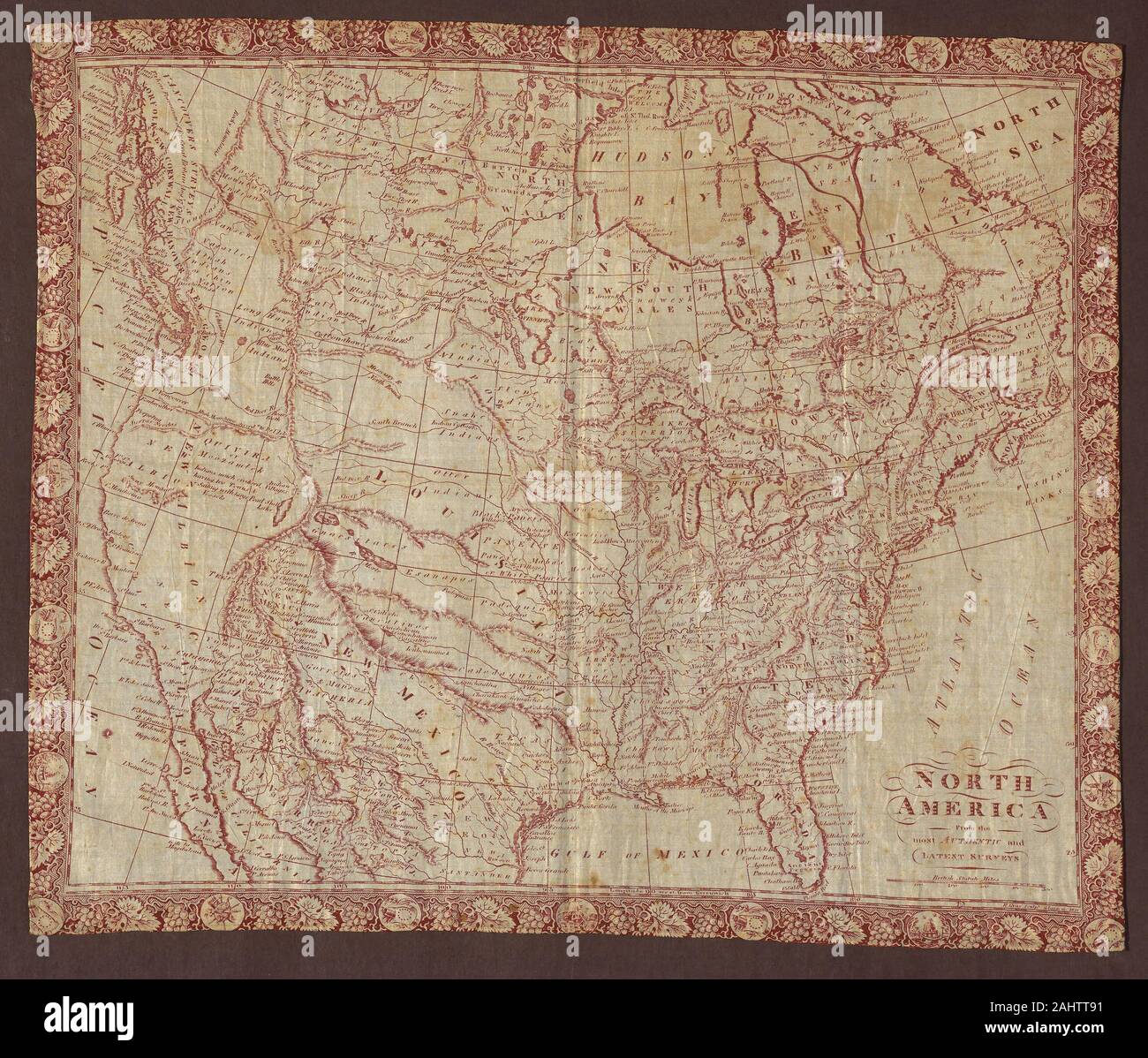 1811 map hi-res stock photography and images - Alamy