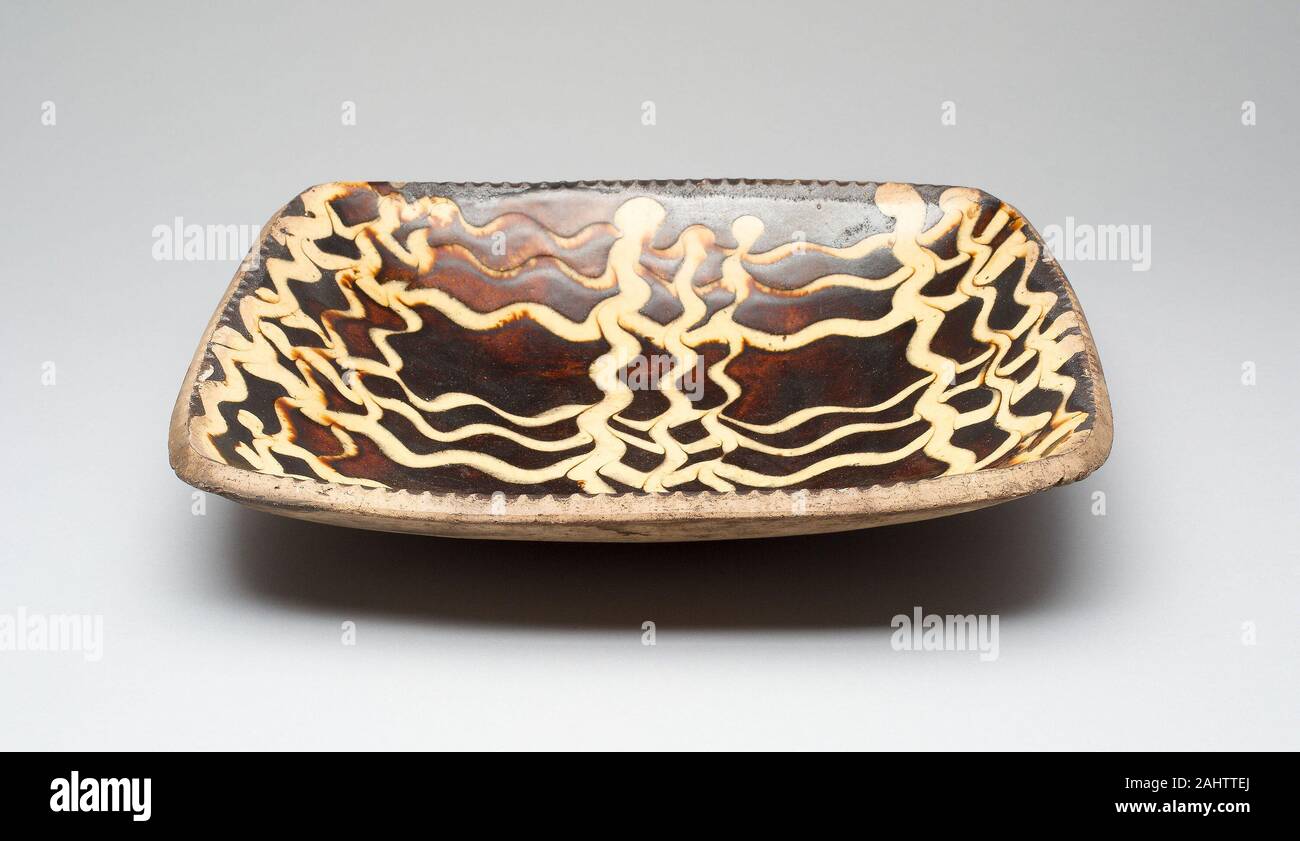 Artist unknown. Meat-pie dish. 1800–1850. United States. Earthenware ...