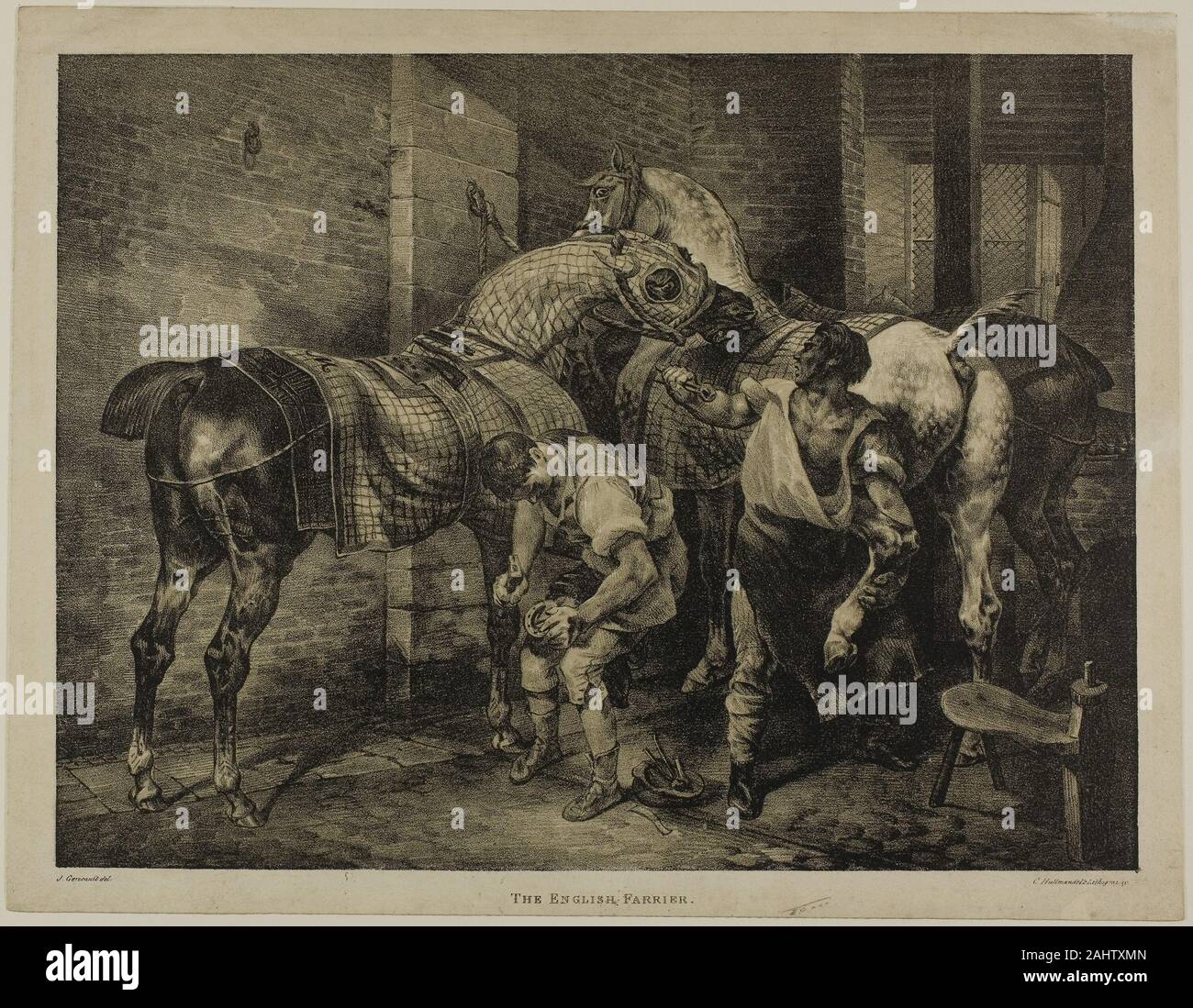 English farrier hi-res stock photography and images - Alamy