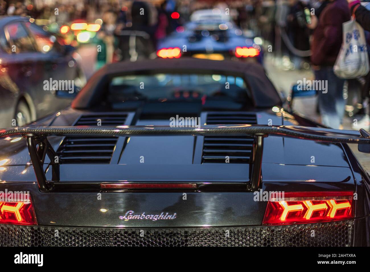 A fleet of expensive cars in London, England Stock Photo - Alamy