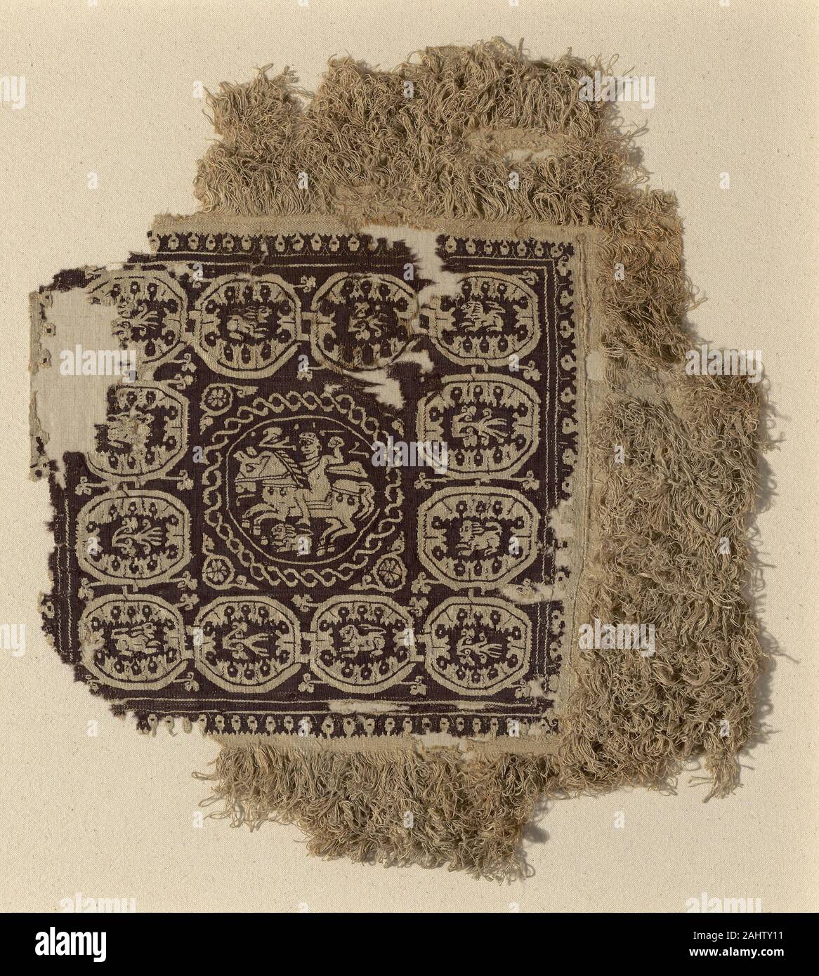 Supplementary wrapping wefts forming uncut loop pile hi-res stock ...