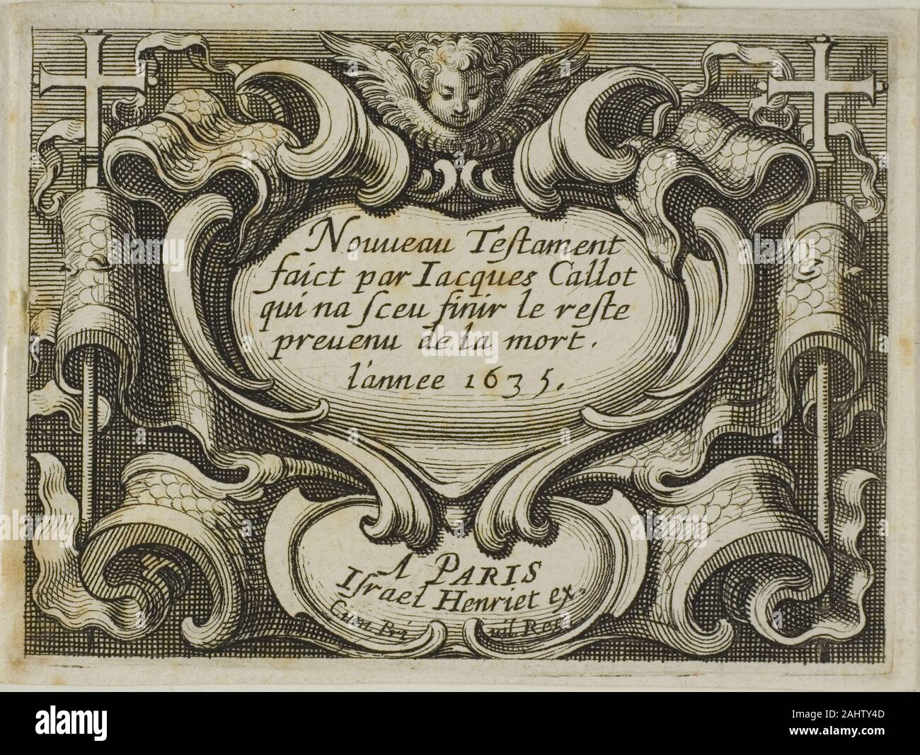 Frontispiece new testament hi-res stock photography and images - Alamy