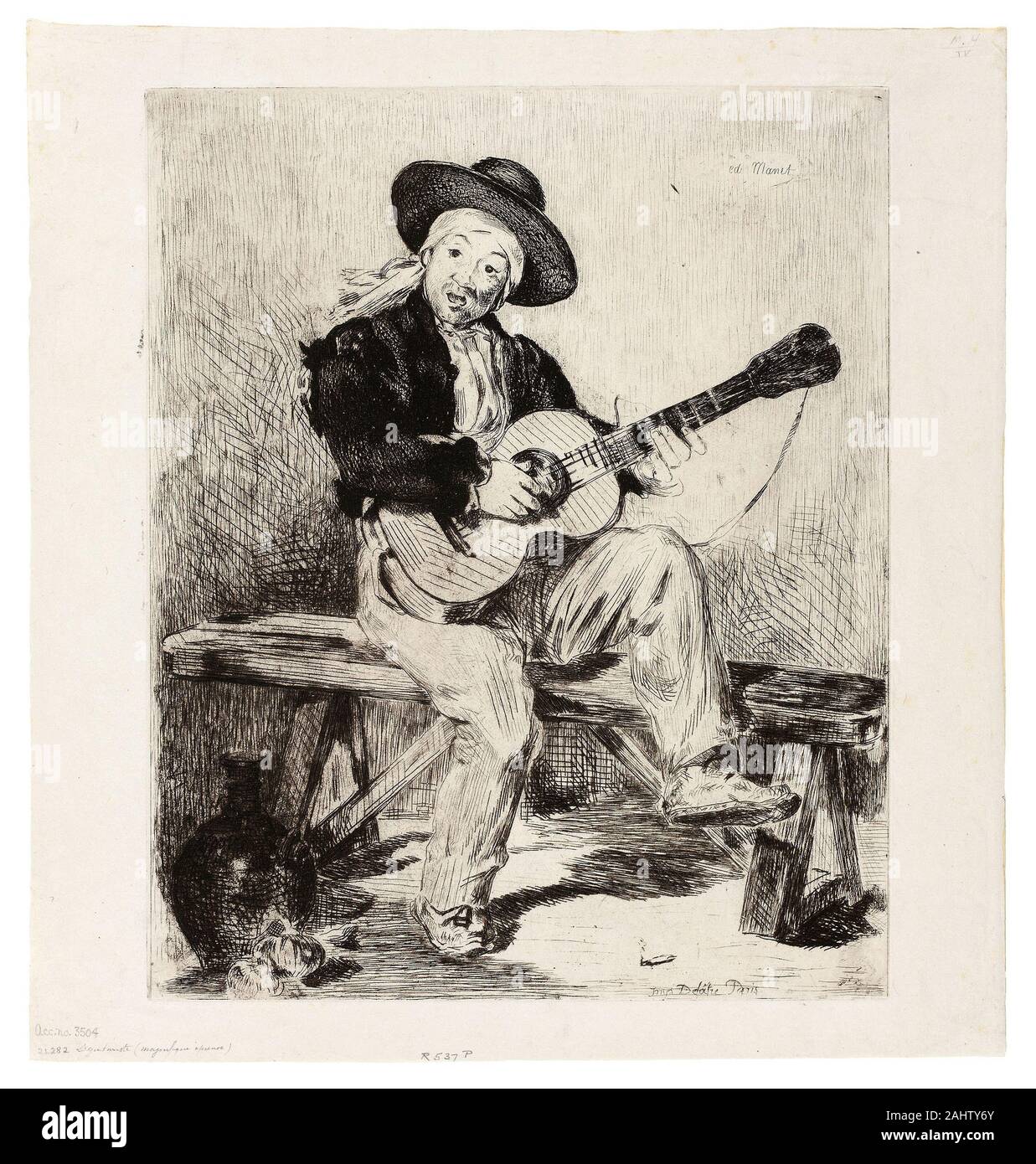 Edouard manet 1862 Cut Out Stock Images & Pictures - Alamy