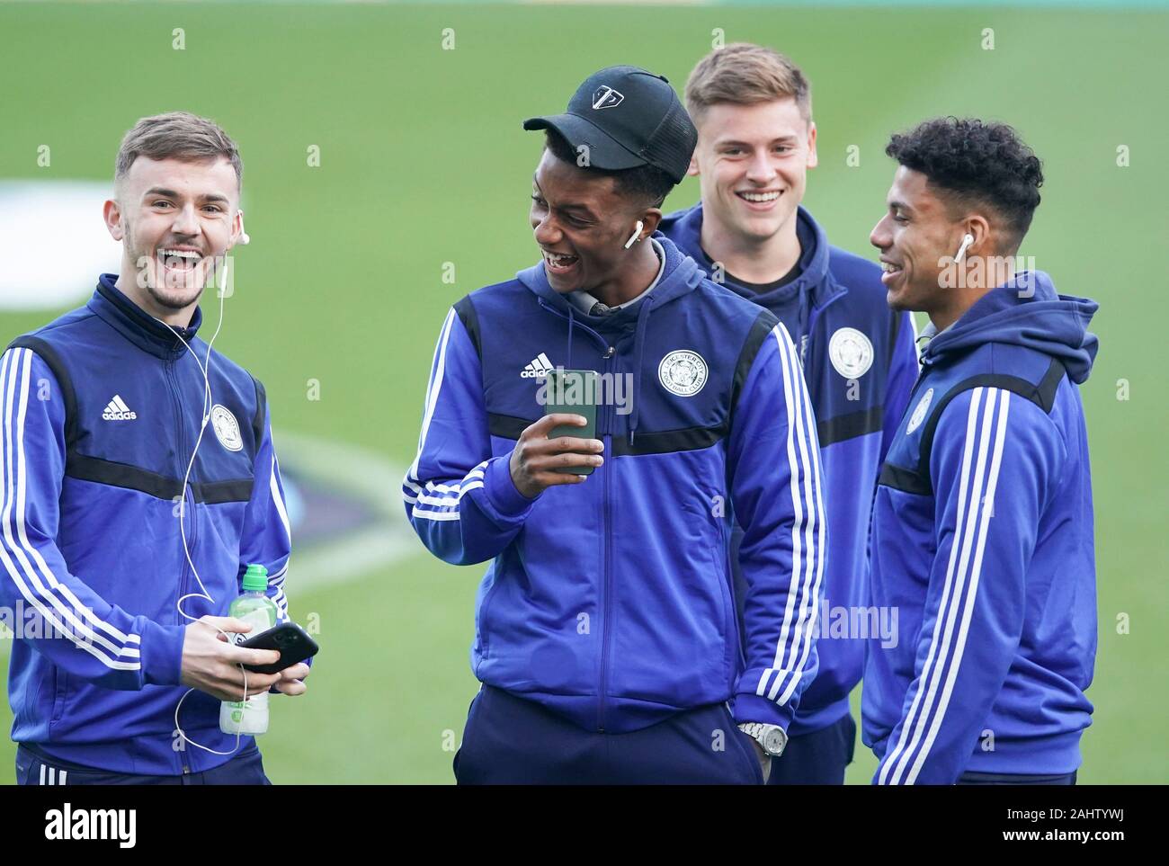 James maddison harvey barnes hi-res stock photography and images - Alamy