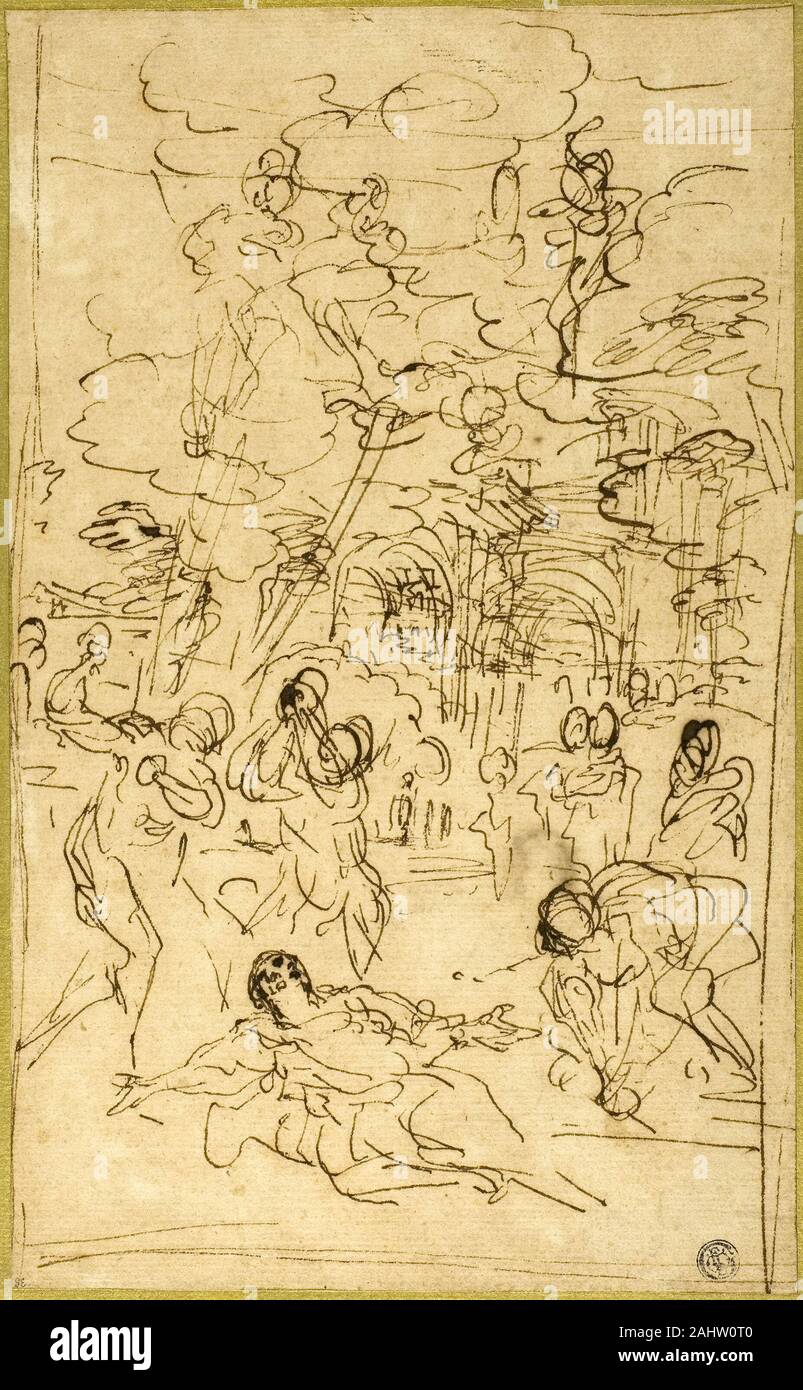 Pen drawing by pietro da cortona hi-res stock photography and images ...