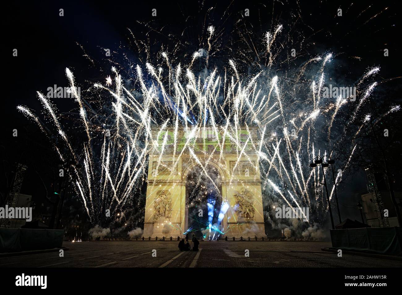 Paris, France. 1st Jan, 2020. For the sixth consecutive year, Paris ...