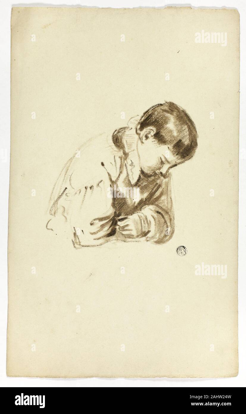 Thomas Jones Barker. Seated Boy, Half-Length. 1825–1835. England ...