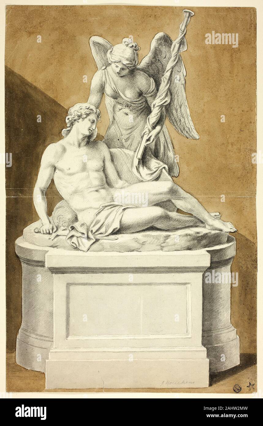Joseph Nollekens. Monument with Dead Warrior and Angel. 1782–1823 ...