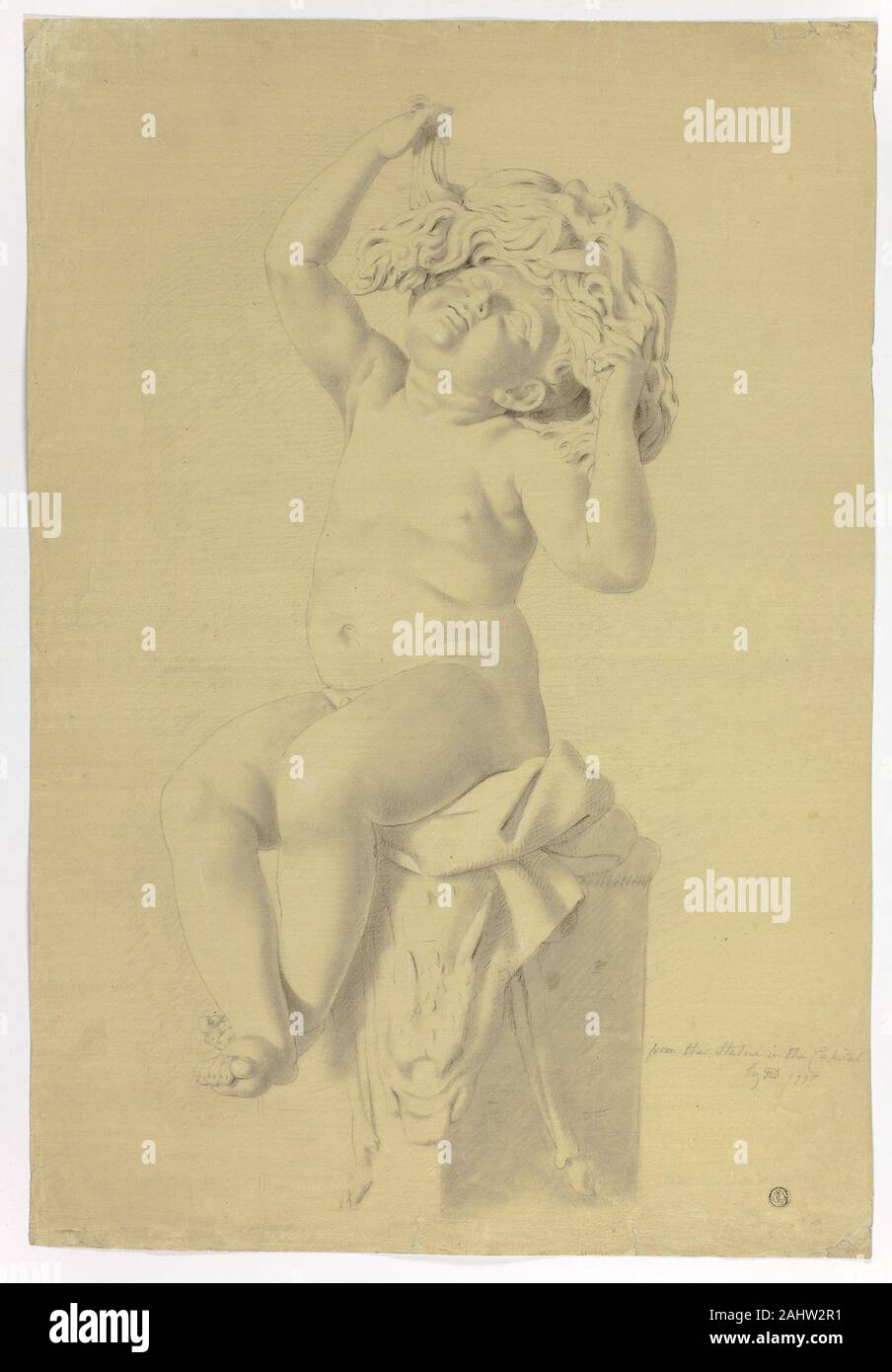 Statue boy with thorn hi-res stock photography and images - Alamy