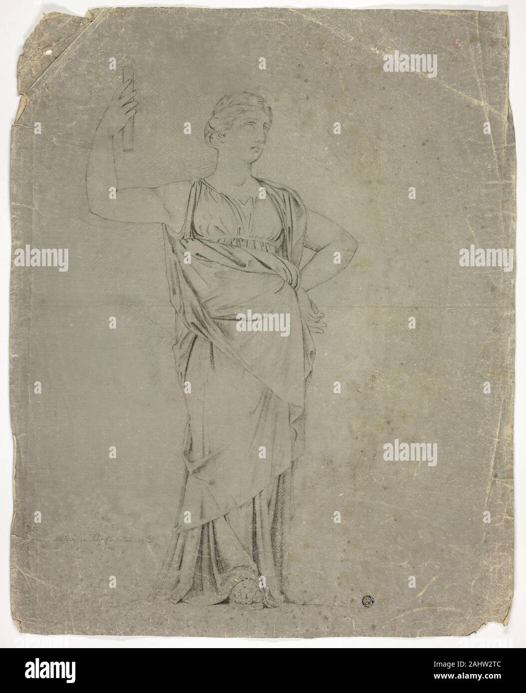 John Downman. Ancient Statue of Standing Female Figure. 1765–1824 ...