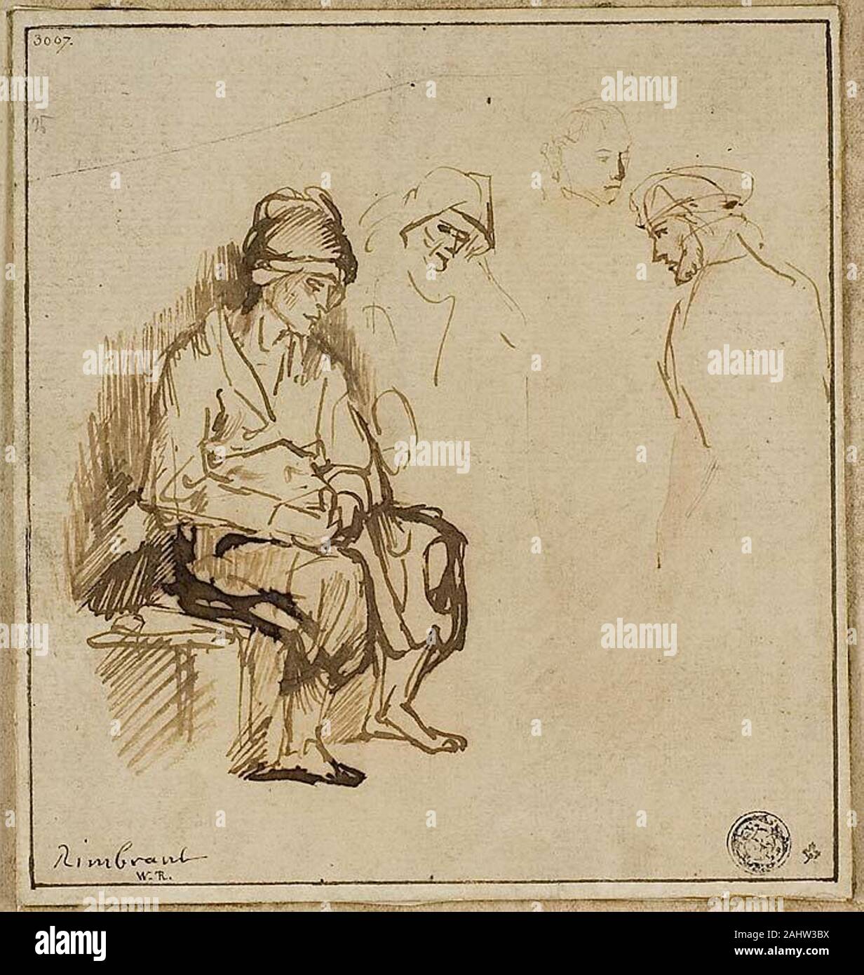 Rembrandt Ink Drawings