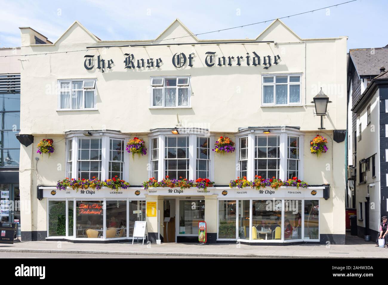 Mr Chips fish & Chip restaurant (former Rose of Torridge Pub), The Quay ...