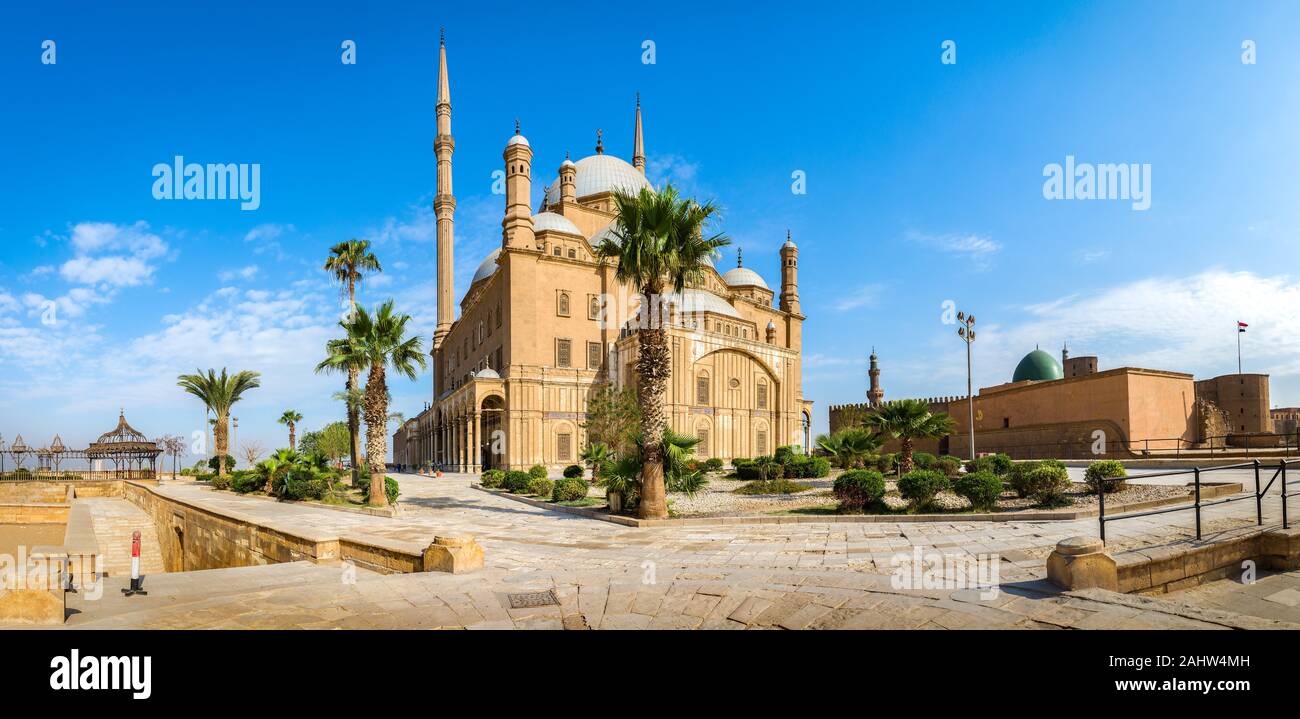 Mosque in Cairo Citadel Stock Photo - Alamy
