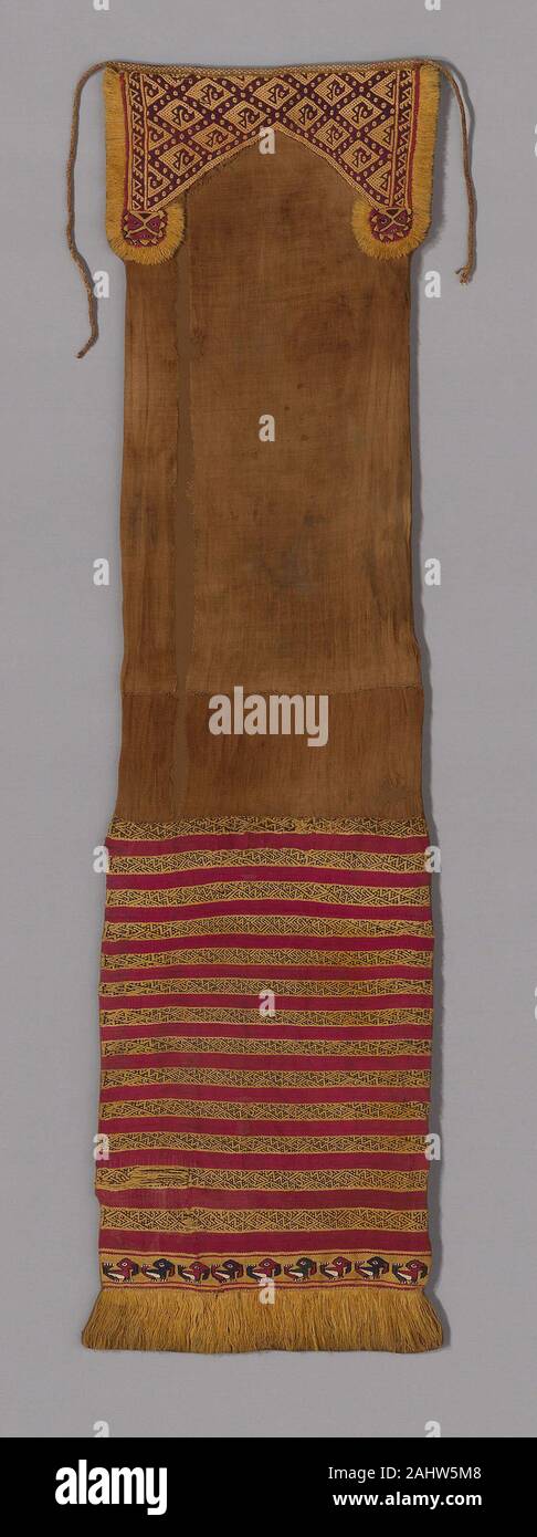 Chancay. Loincloth Panel. 1000–1476. Peru. Cotton and wool (camelid ...