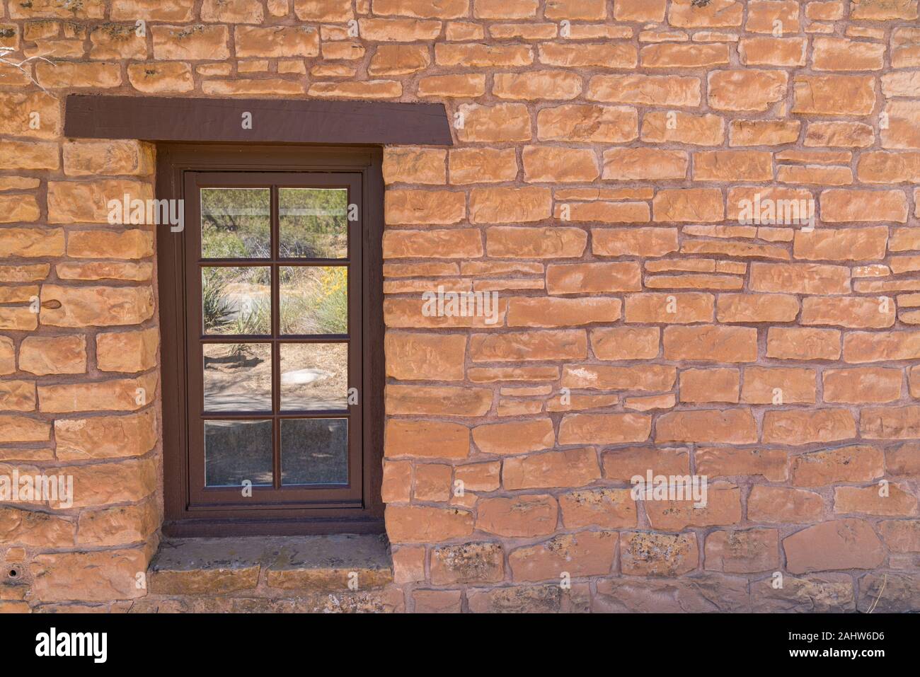 Old stone wall window hi-res stock photography and images - Alamy