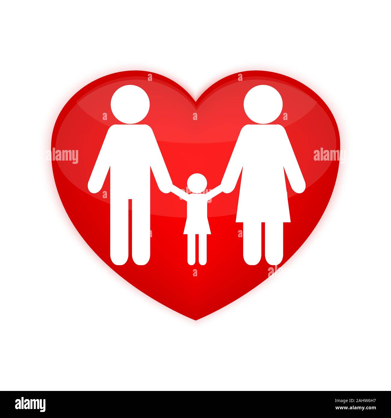 Lovely family vector background Stock Vector Image & Art - Alamy