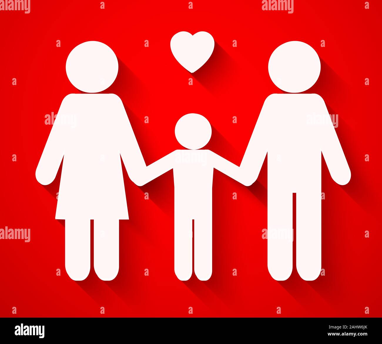 Family icon hi-res stock photography and images - Alamy