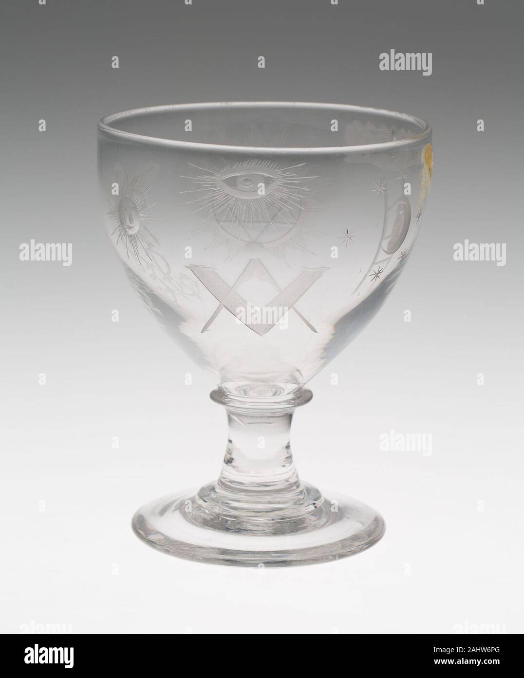 Rummer. 1745–1755. England. Glass Stock Photo - Alamy