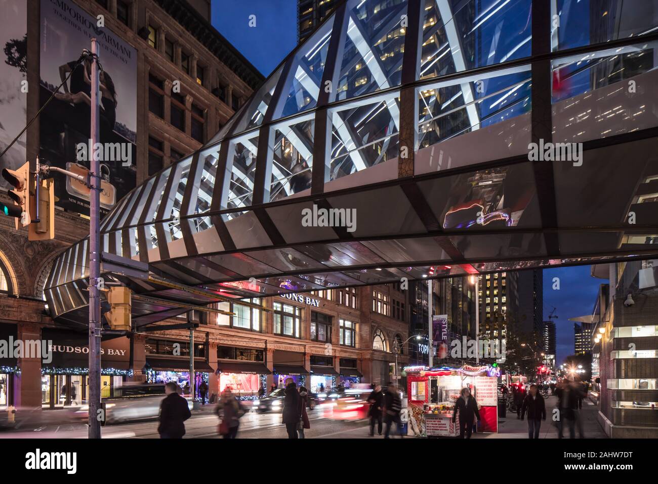 Eaton Centre Bridge Stock Photo - Alamy
