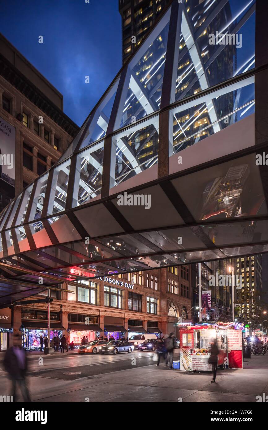 Eaton Centre Bridge Stock Photo - Alamy