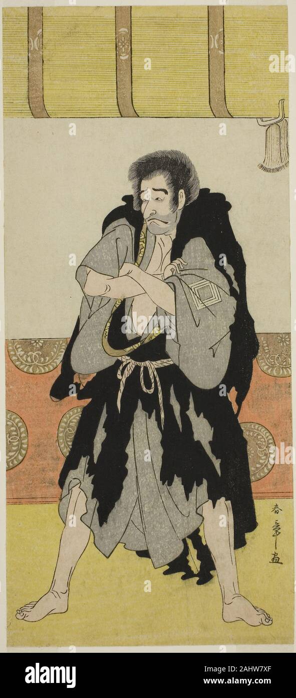 Katsukawa Shunsho. The Actor Ichikawa Danjuro V as the Monk Mongaku ...