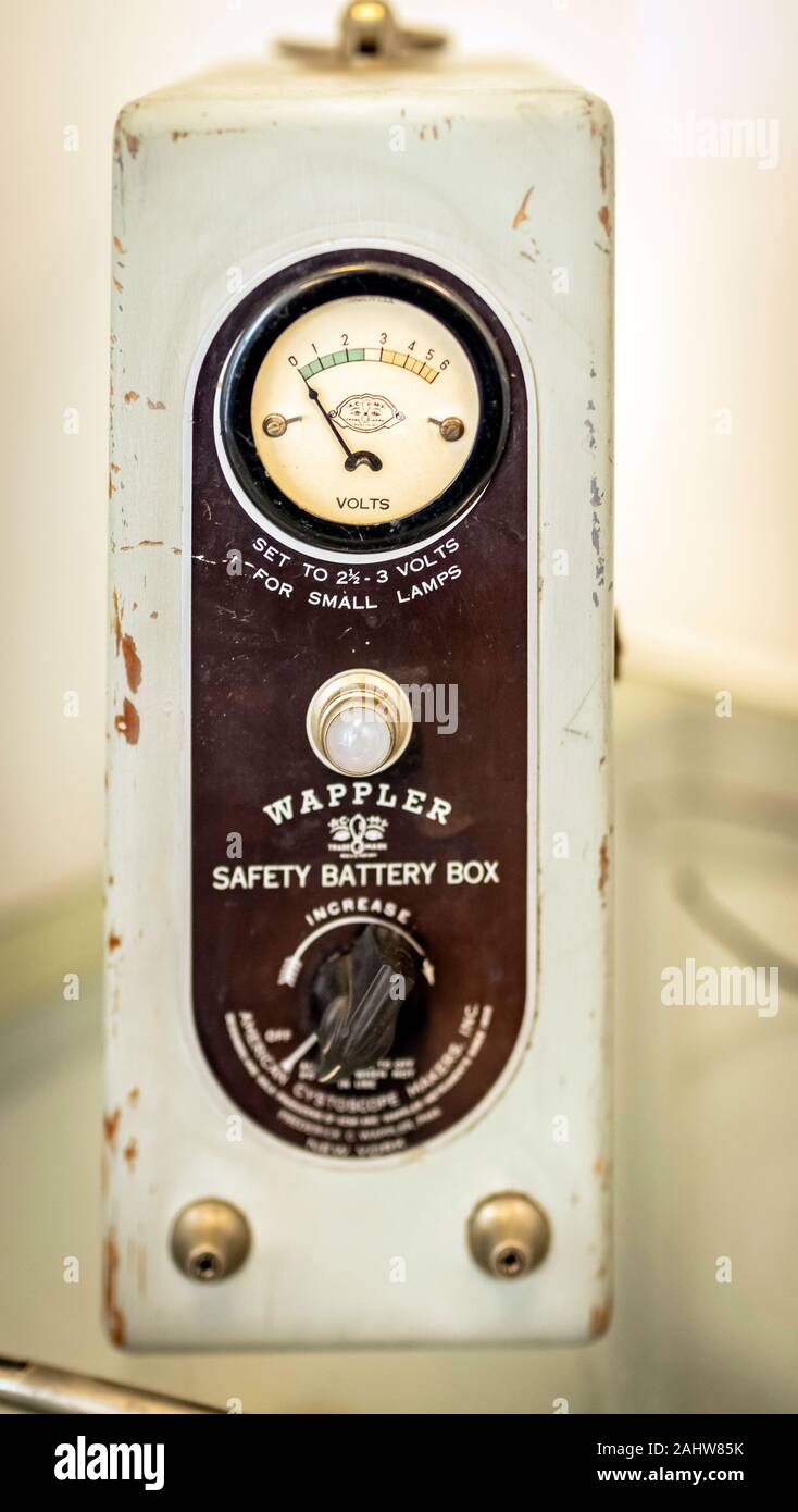 vintage equipment in Holmes Medical Museum Foley Alabama Stock Photo ...