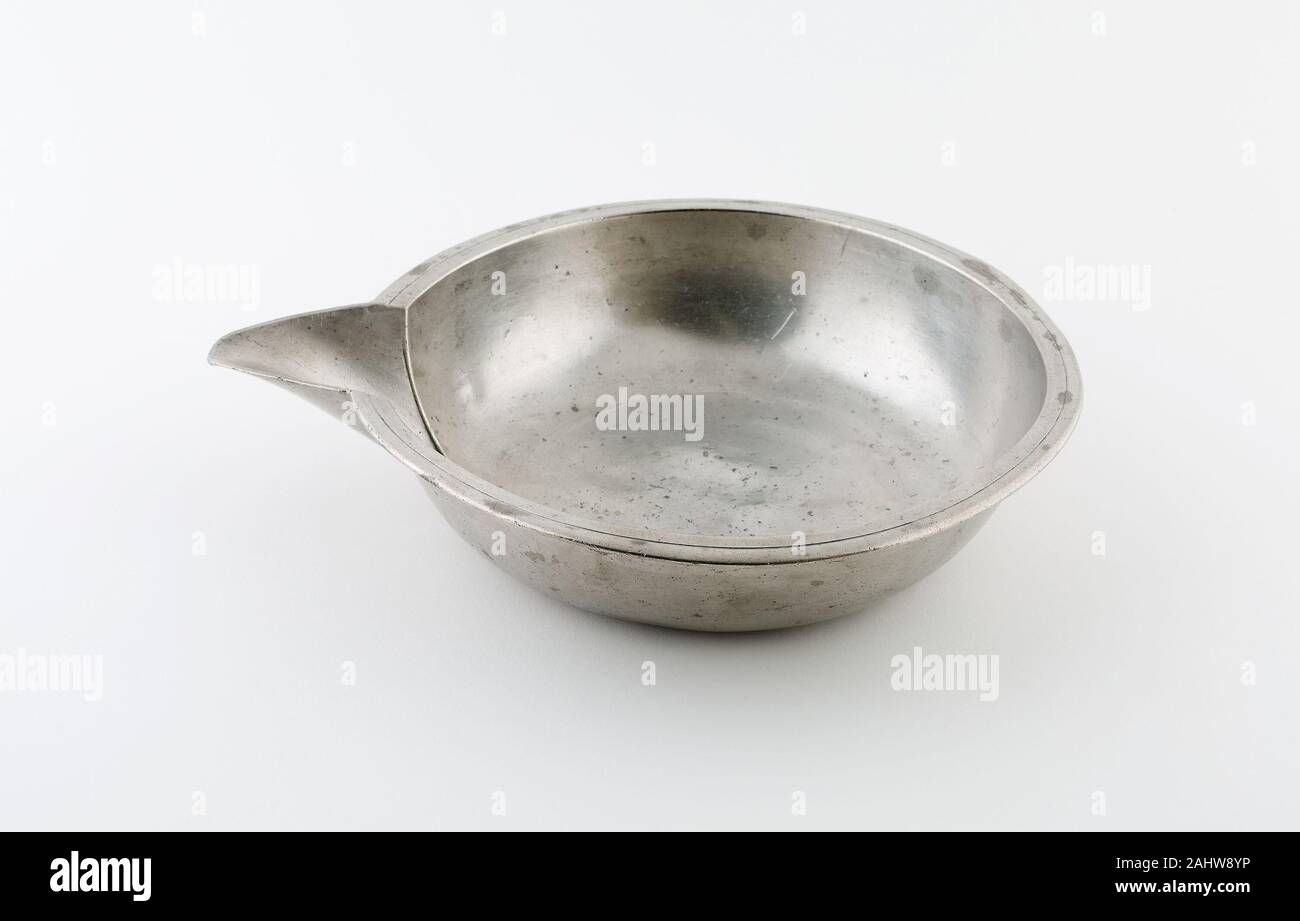 Basin with Spout. 1745–1755. England. Pewter Stock Photo - Alamy