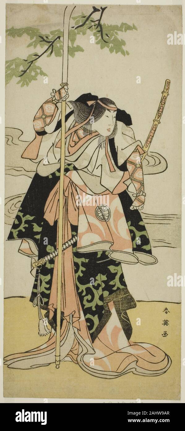 Katsukawa Shun'ei. The Actor Segawa Kikunojo III as Lady Tomoe (Tomoe ...