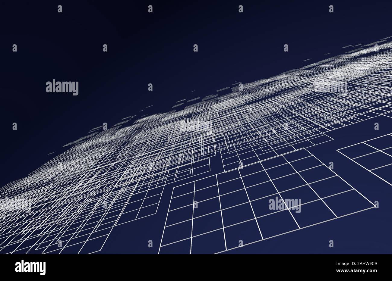 Futuristic technical graphic design element Stock Photo - Alamy